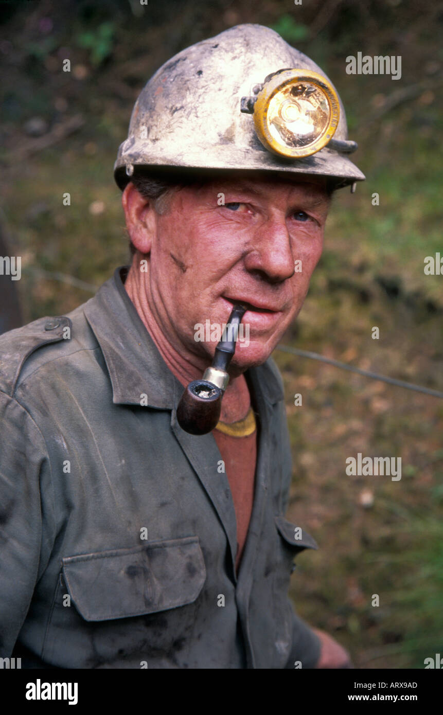 Freeminer Gerald Hayes working at his one man coal mine in the Forest ...