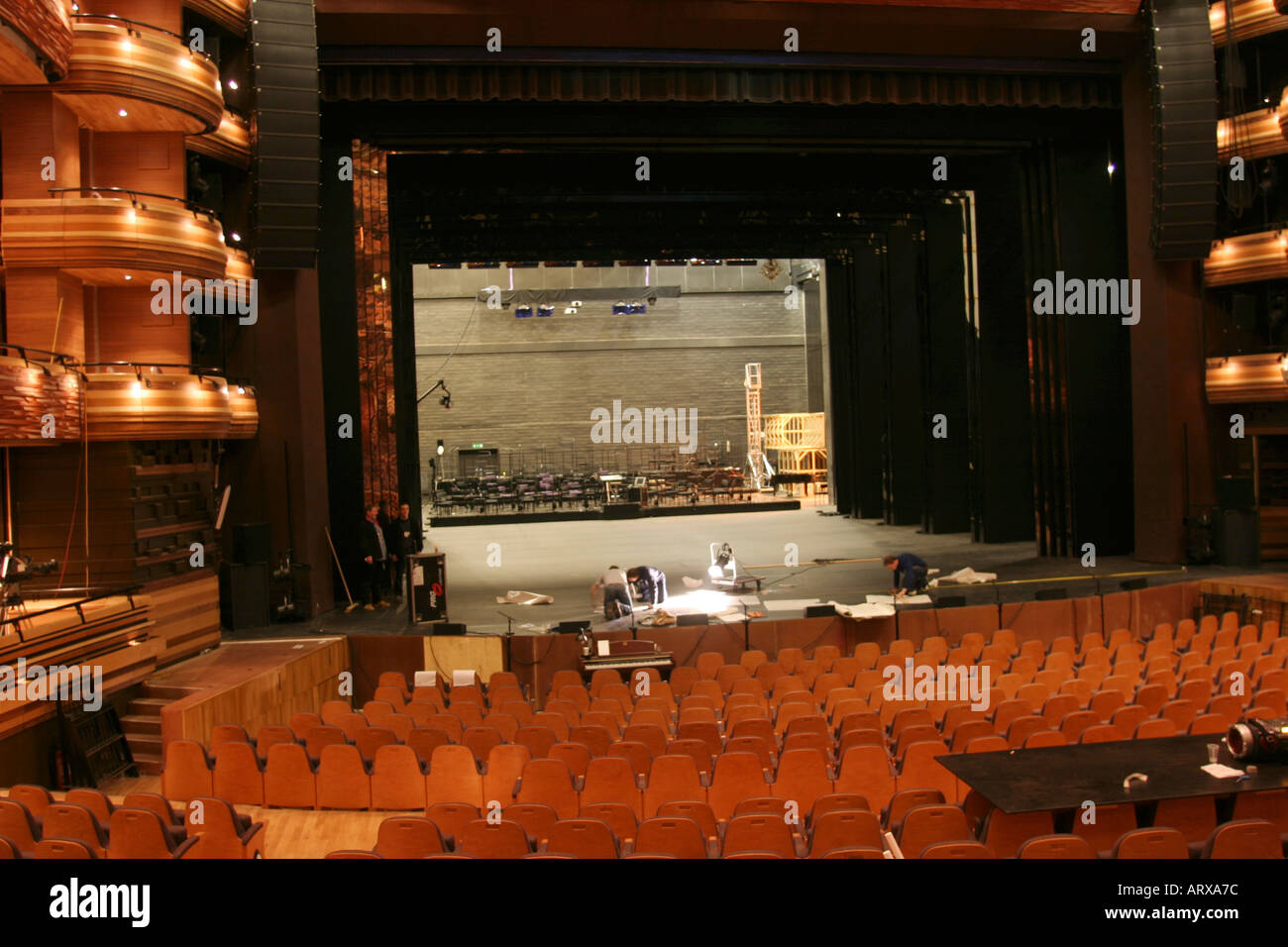 Auditorium and Stage Wales Millennium Centre Cardiff Bay South Wales ... Auditorium and Stage Wales Millennium Centre Cardiff Bay South Wales ...