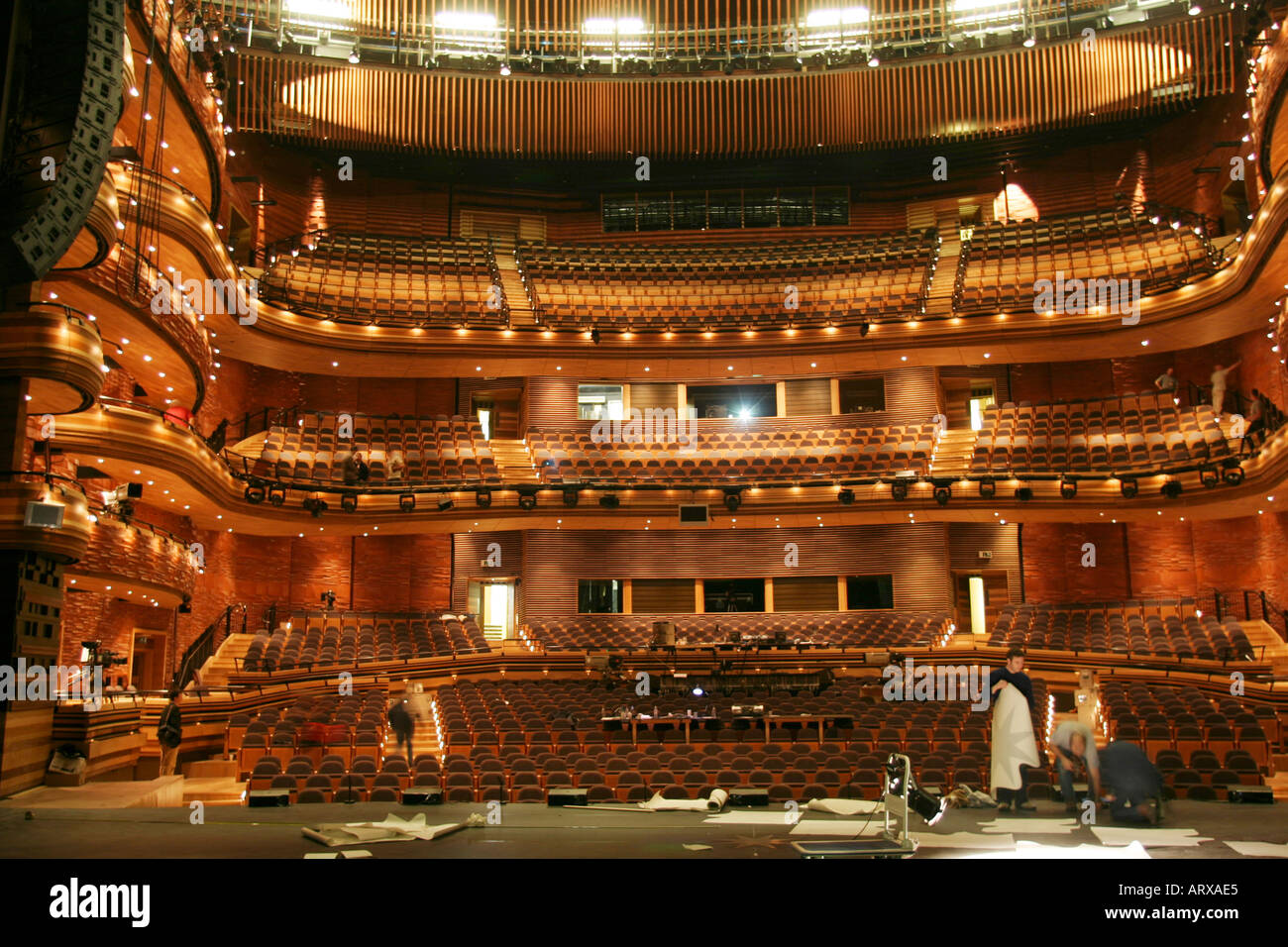 Auditorium From Stage Wales Millennium Centre Cardiff Bay South Wales ... Auditorium From Stage Wales Millennium Centre Cardiff Bay South Wales ...