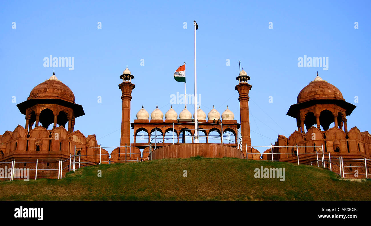 Red fort delhi independence hi-res stock photography and images - Alamy