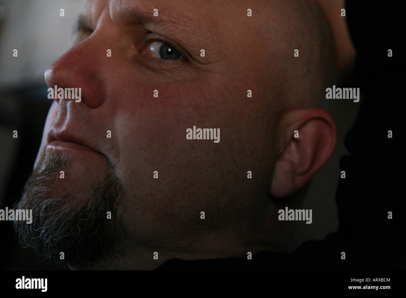 Angry anger emotional male man eyes eyeing staring down hi-res stock ...