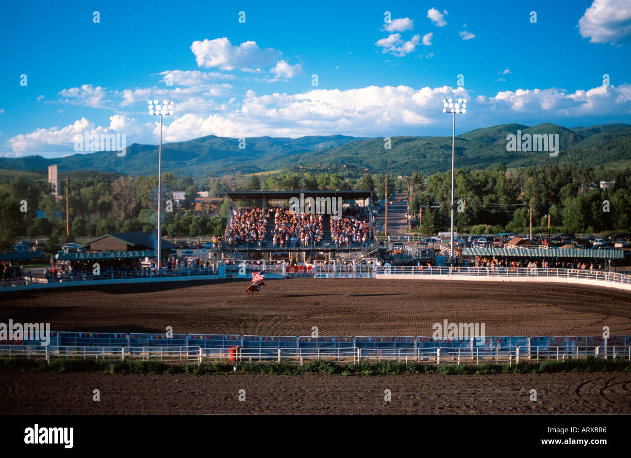 Rodeo grounds hi-res stock photography and images - Alamy