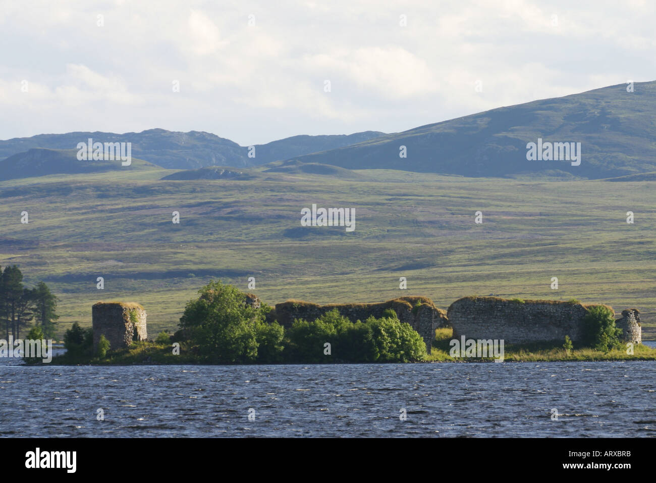 Lochindorb Castle in the Scottish Highlands Stock Photo - Alamy