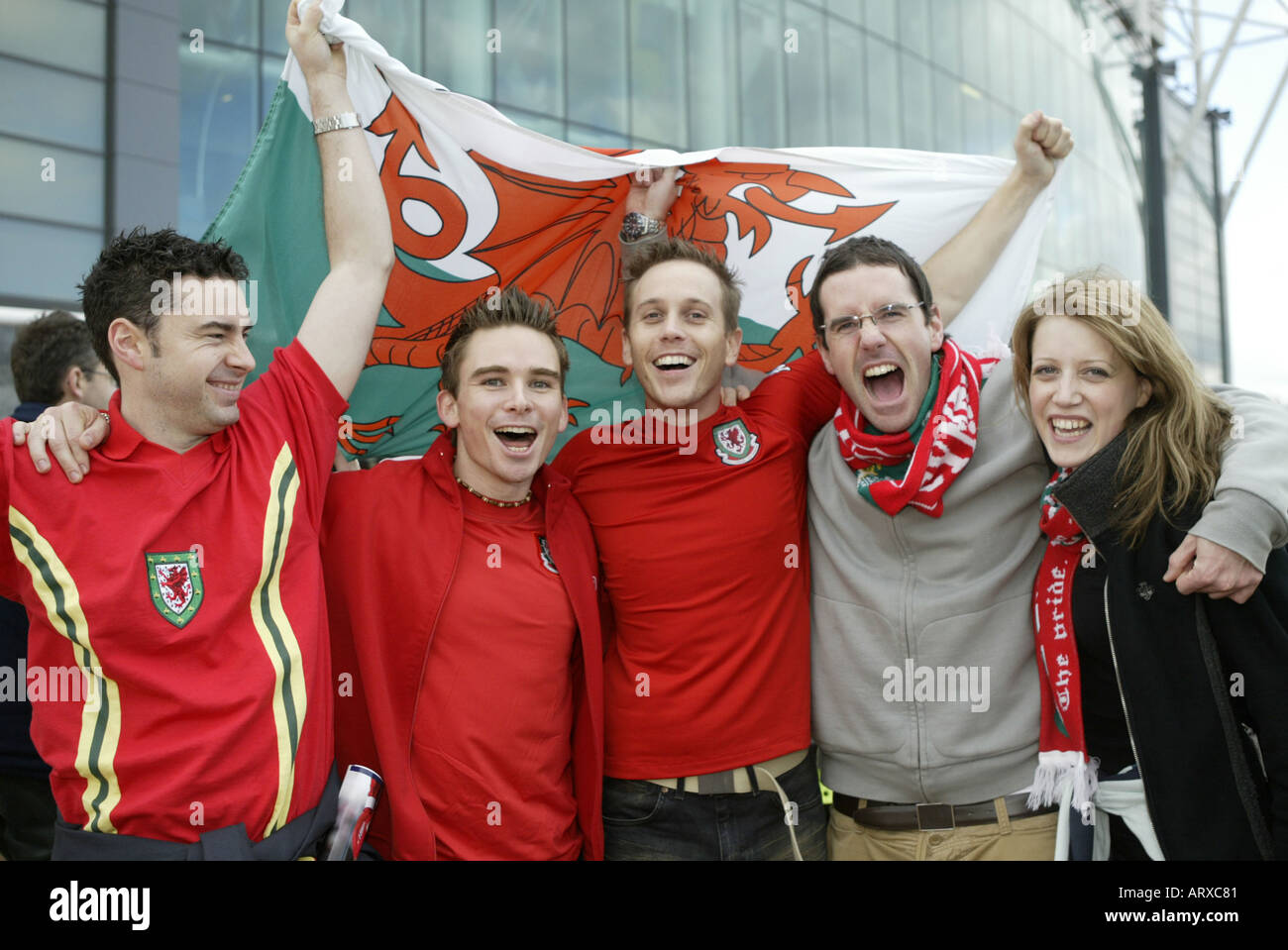 Welsh football culture hi-res stock photography and images - Alamy