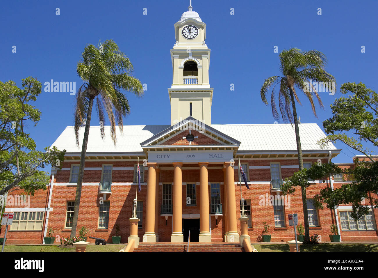 City Hall 1908 Maryborough Queensland Australia Stock Photo: 3009955 ...