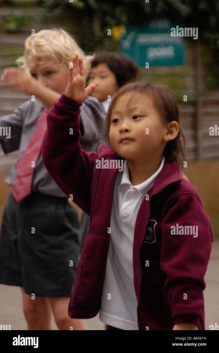 Junior School various scenes 3555 PHS Model released Stock Photo - Alamy