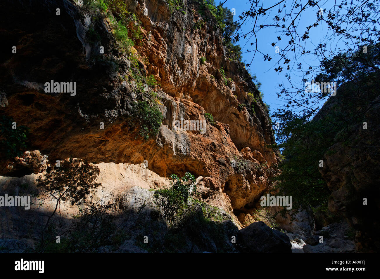 Irini Gorge, West Crete, Greek, Europe Stock Photo - Alamy