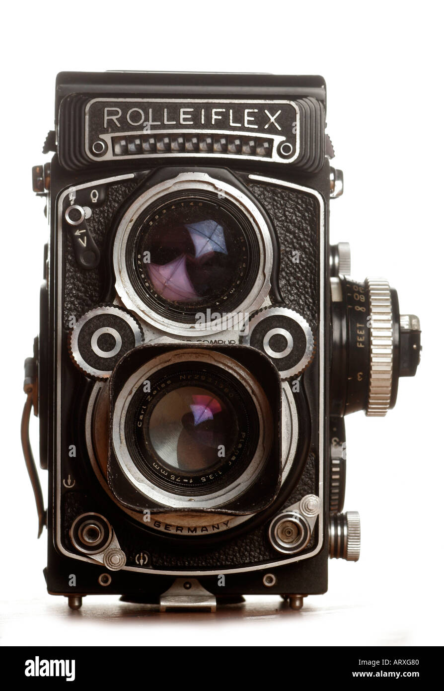Rollieflex camera hi-res stock photography and images - Alamy