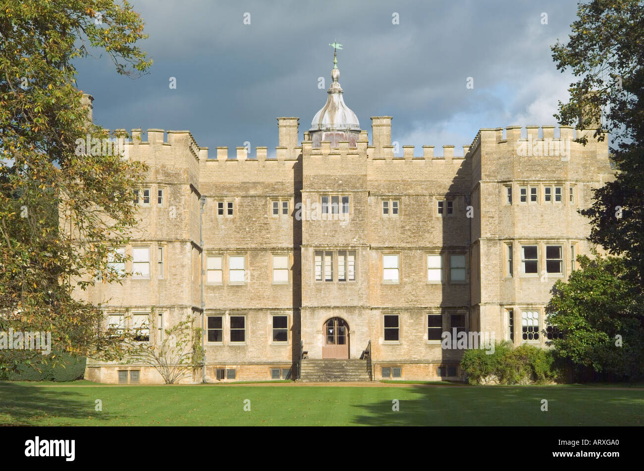South front of Rousham house Oxfordshire England UK Stock Photo - Alamy
