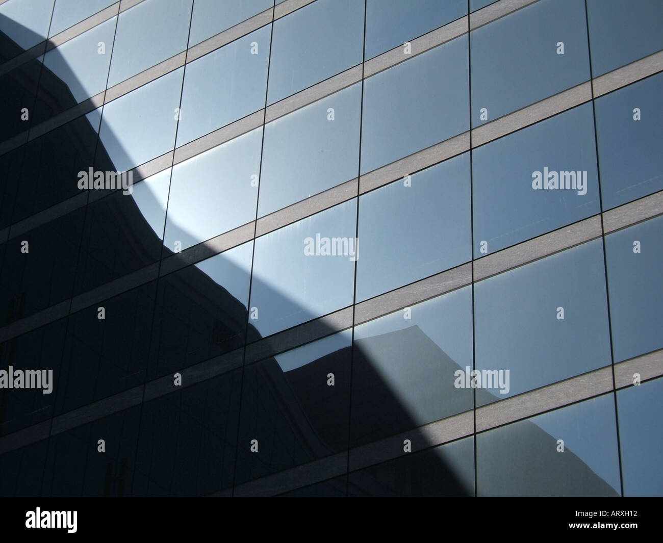 glass office block Stock Photo - Alamy