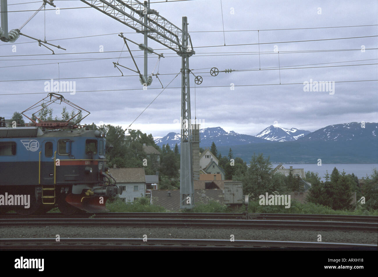LKAB train Narvik Norway Stock Photo - Alamy
