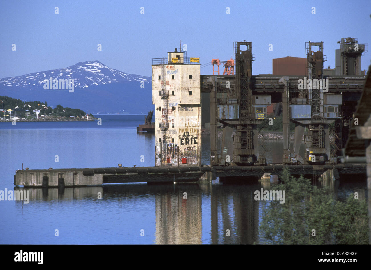 Narvik harbour norway hi-res stock photography and images - Alamy