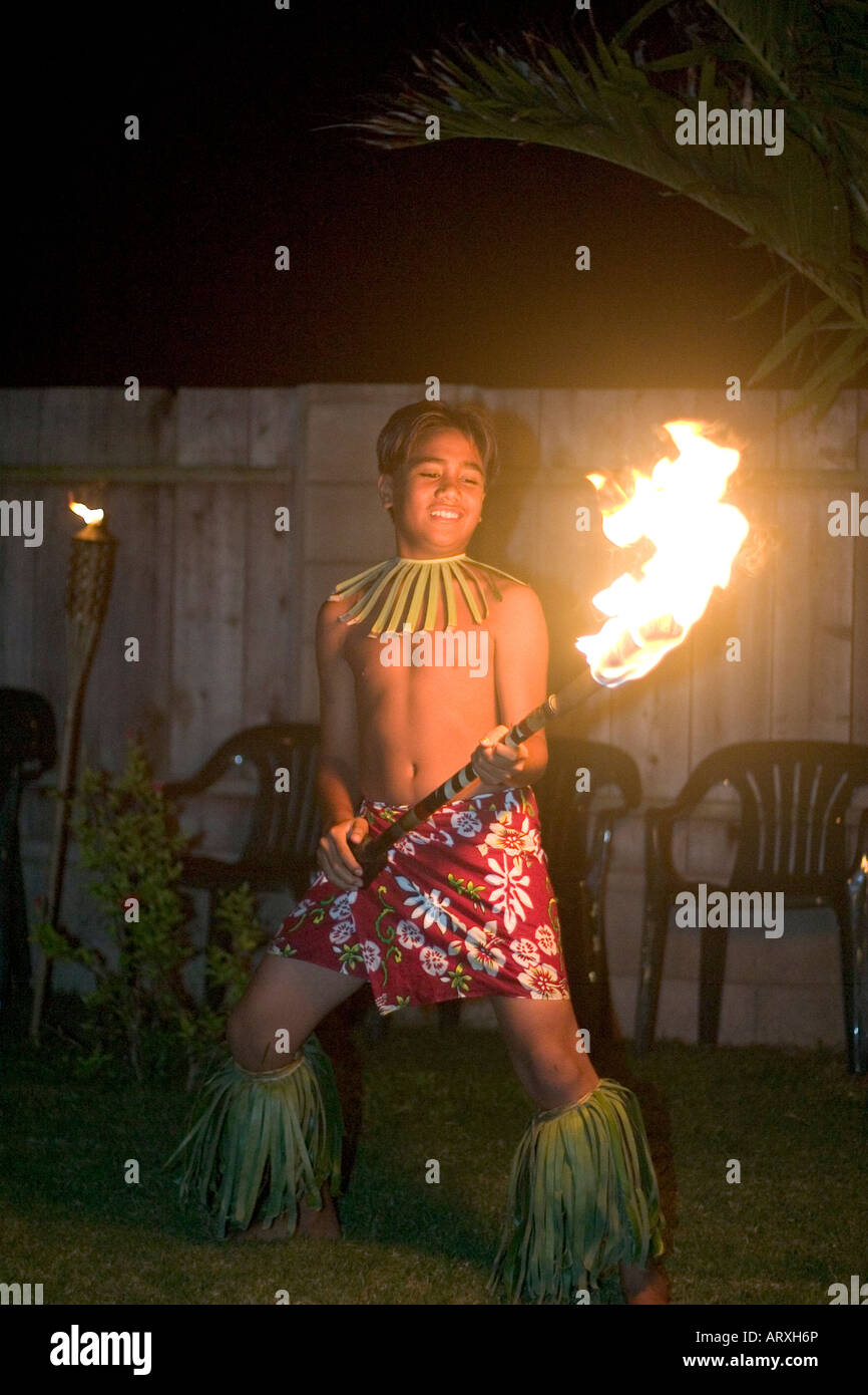 Fire knife dance hi-res stock photography and images - Alamy