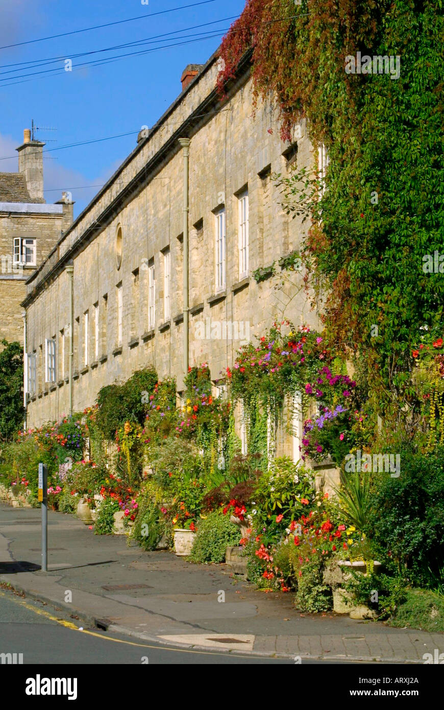 Almshouses, Cecily Hill, Cirencester, Gloucestershire, Cotswolds ...