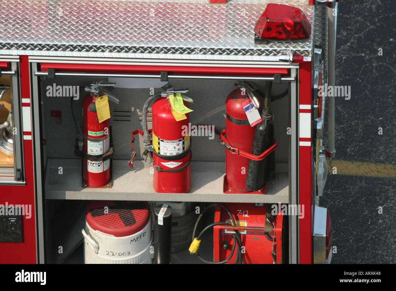 Fire Extinguisher Inside Truck