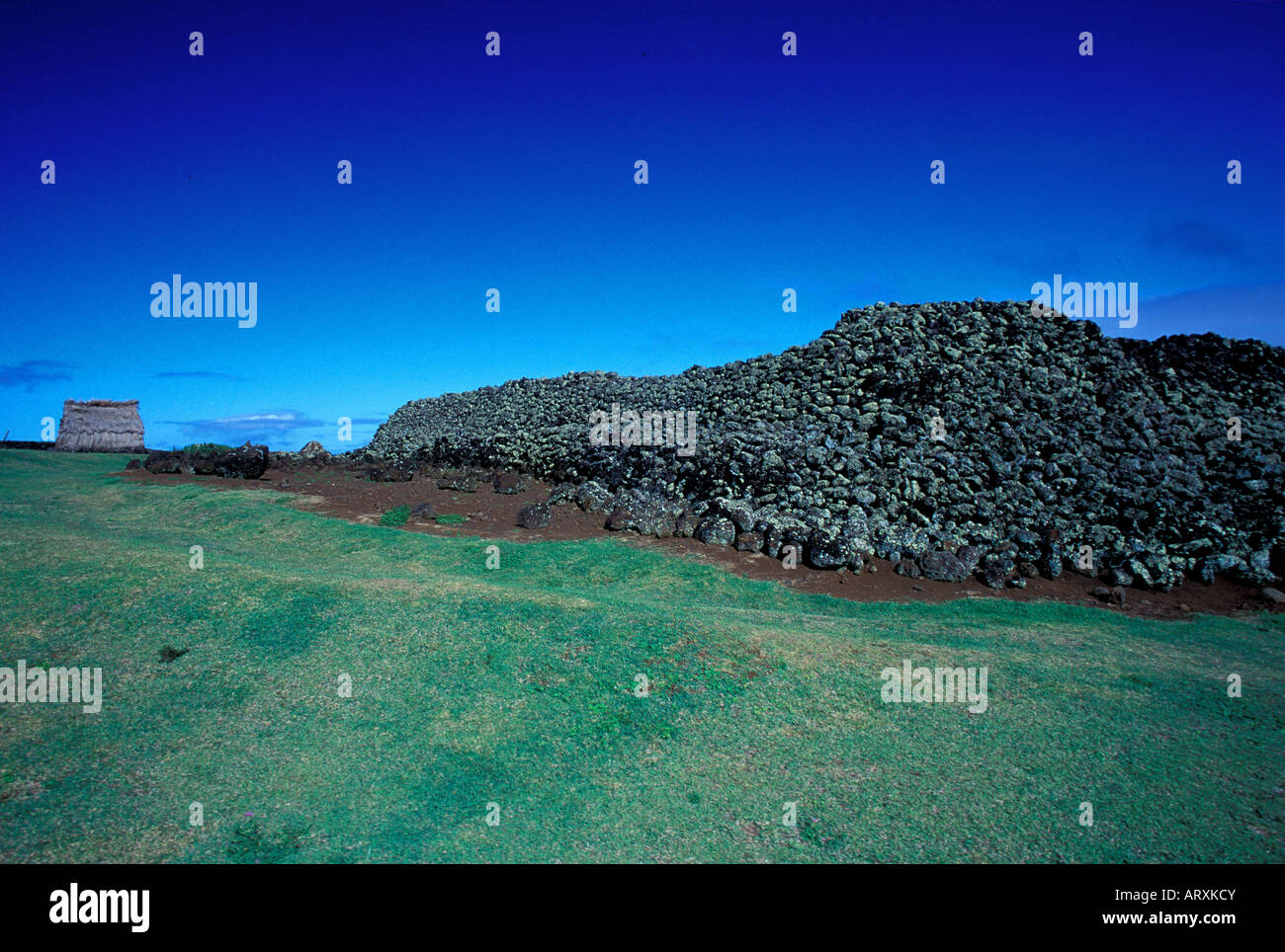 Mookini Heiau, Kohala, Big Island Stock Photo - Alamy