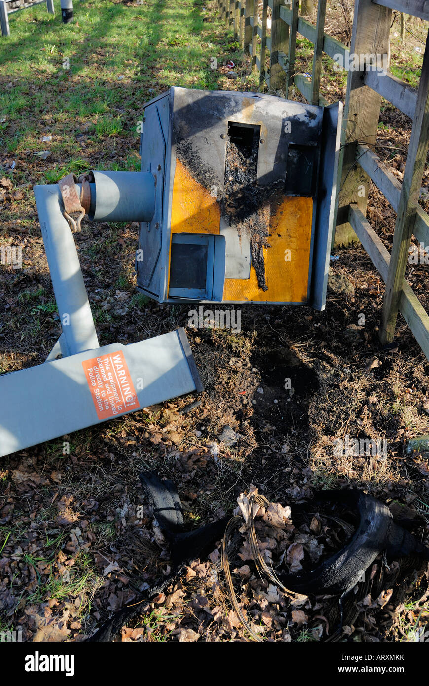 Burnt speed camera hi-res stock photography and images - Alamy