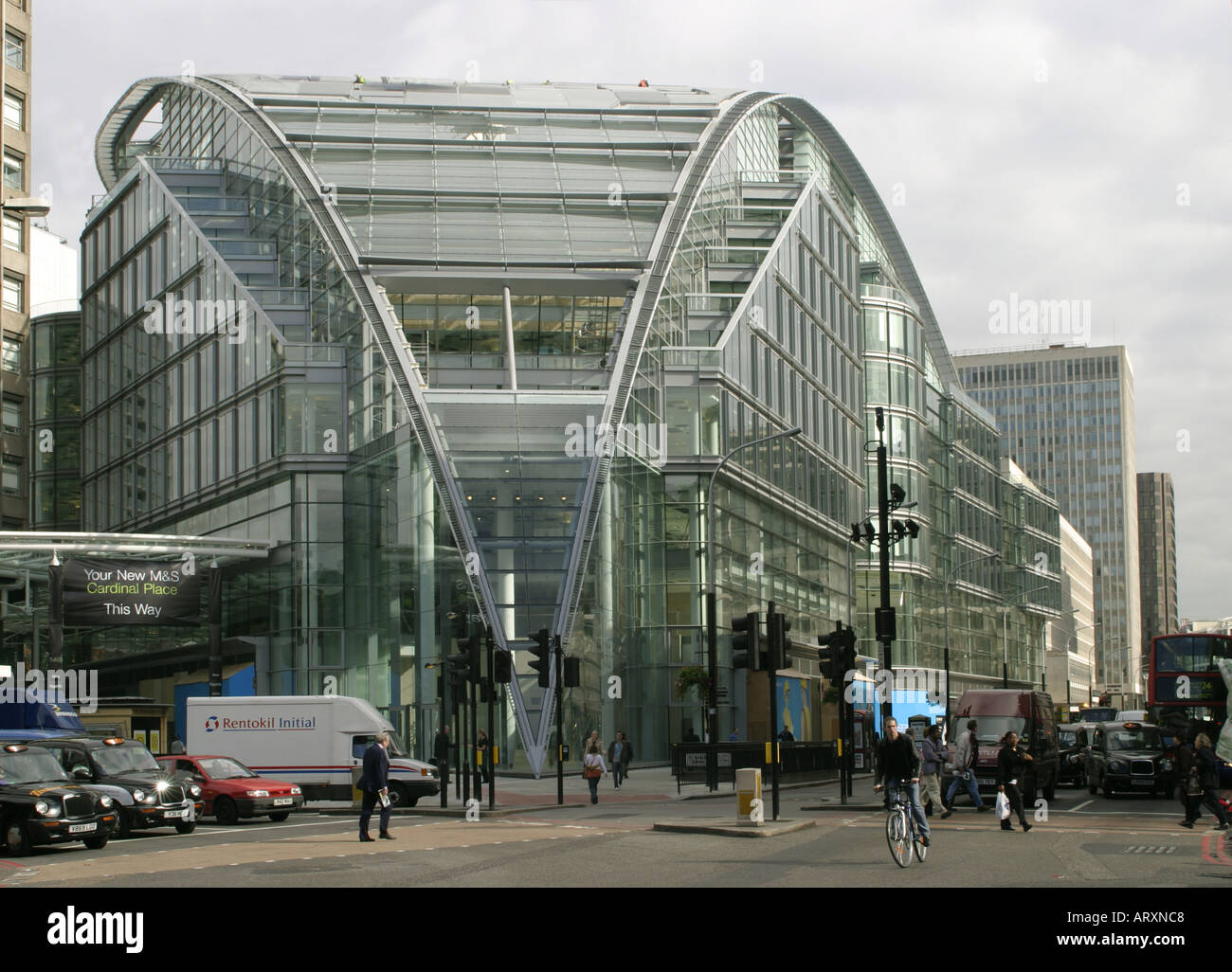 England. London. Cardinal Place, Victoria Stock Photo - Alamy