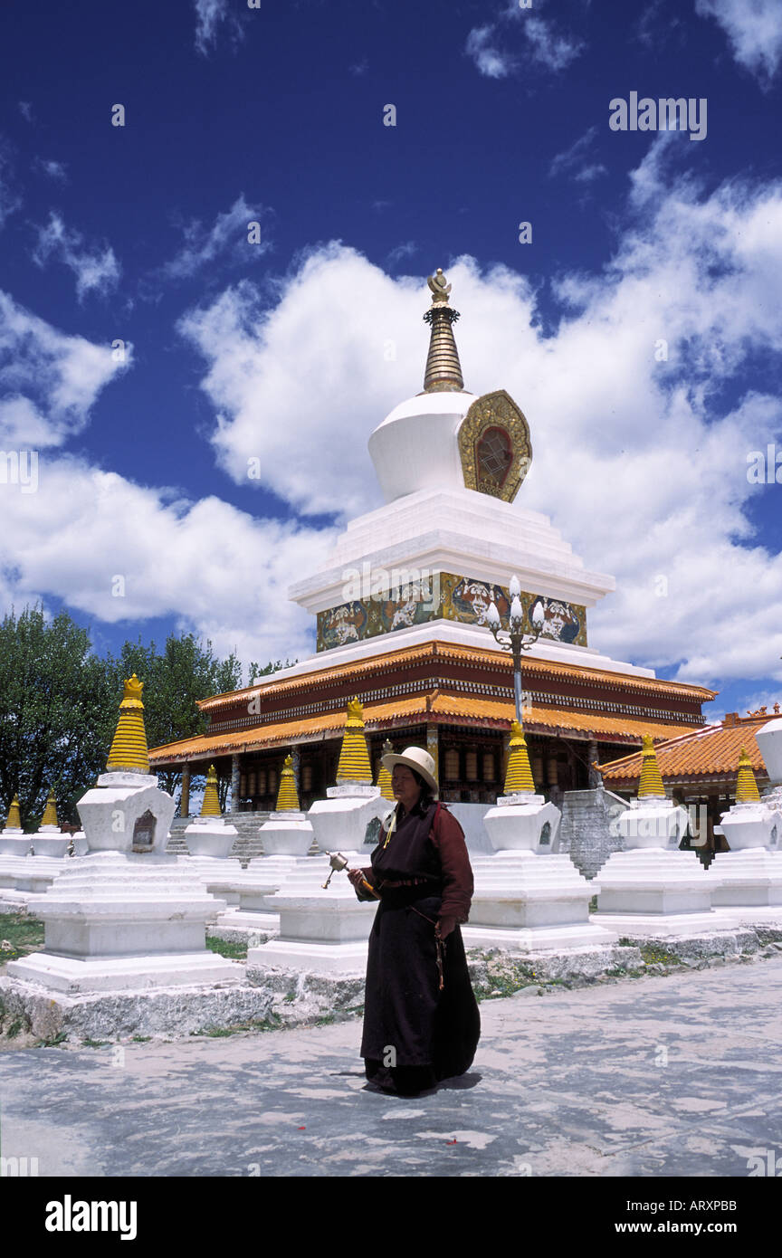 Litang Tibet Kham China Sichuan 04TI192 RDPIII Stock Photo - Alamy