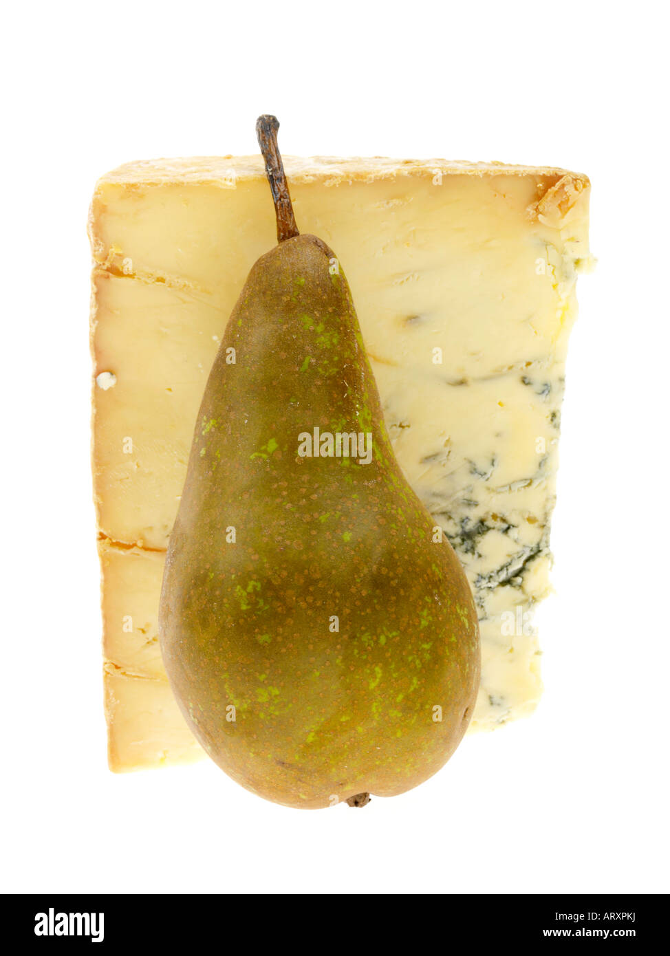 Blue Stilton with Pear Stock Photo - Alamy