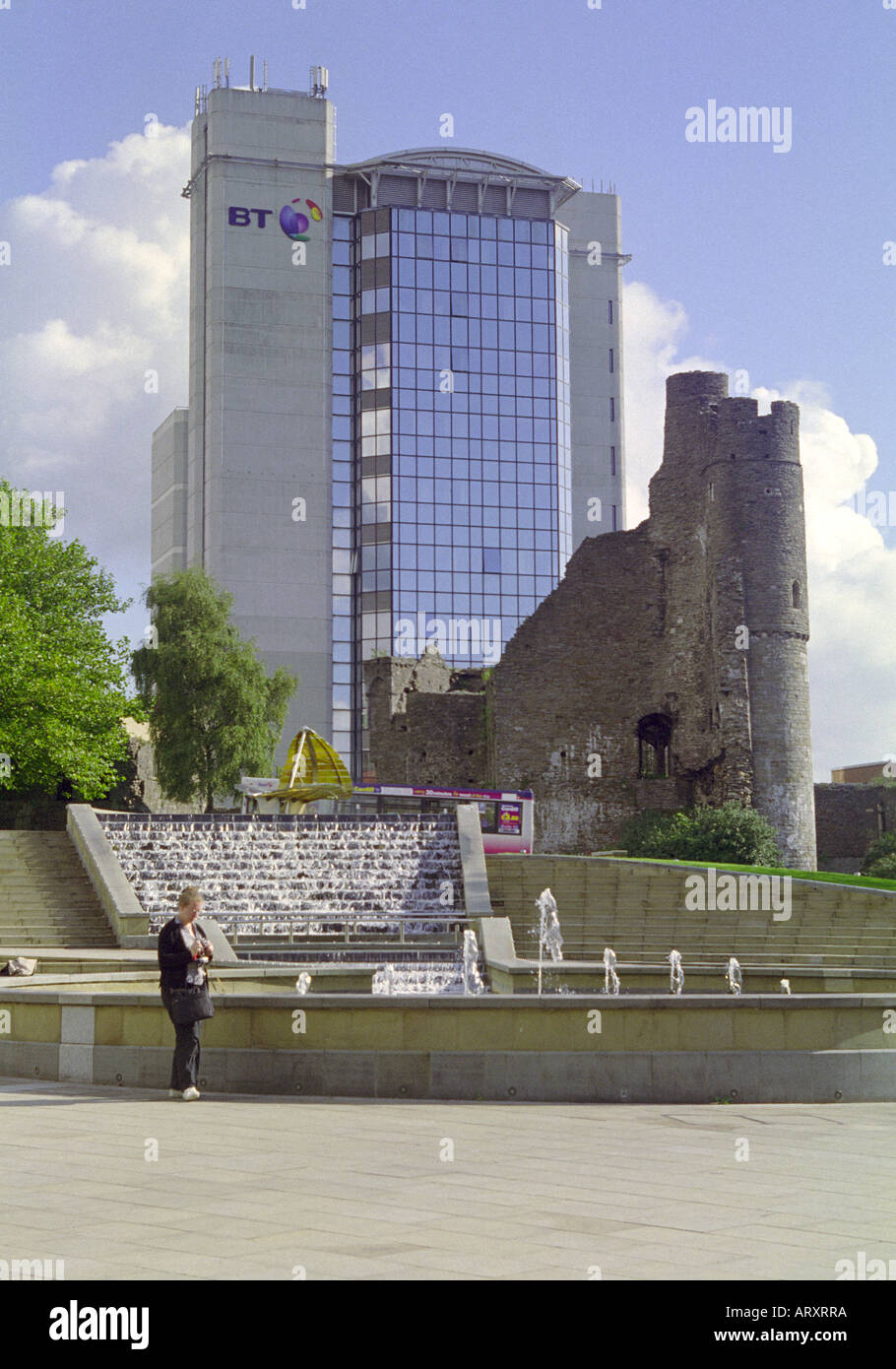 Castle Square, Swansea Stock Photo - Alamy