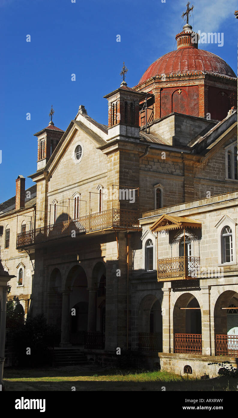 Zographou monastery, Mount Athos, Halkidiki Greece Stock Photo - Alamy