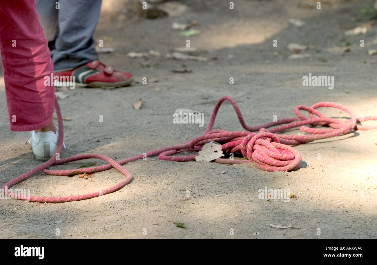 cord material details close up on down Stock Photo - Alamy