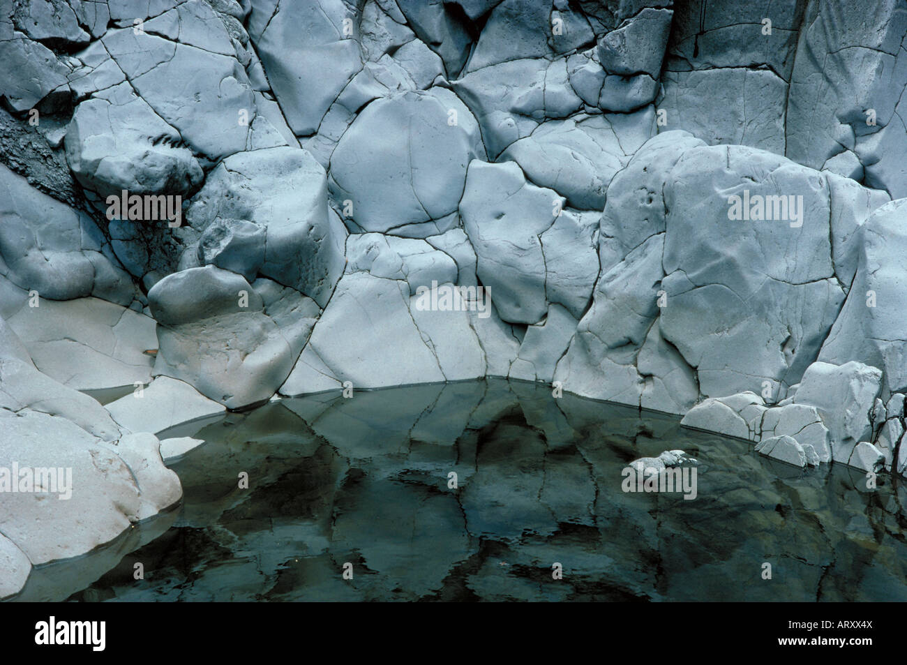 Calm rockpool, Maui Stock Photo - Alamy