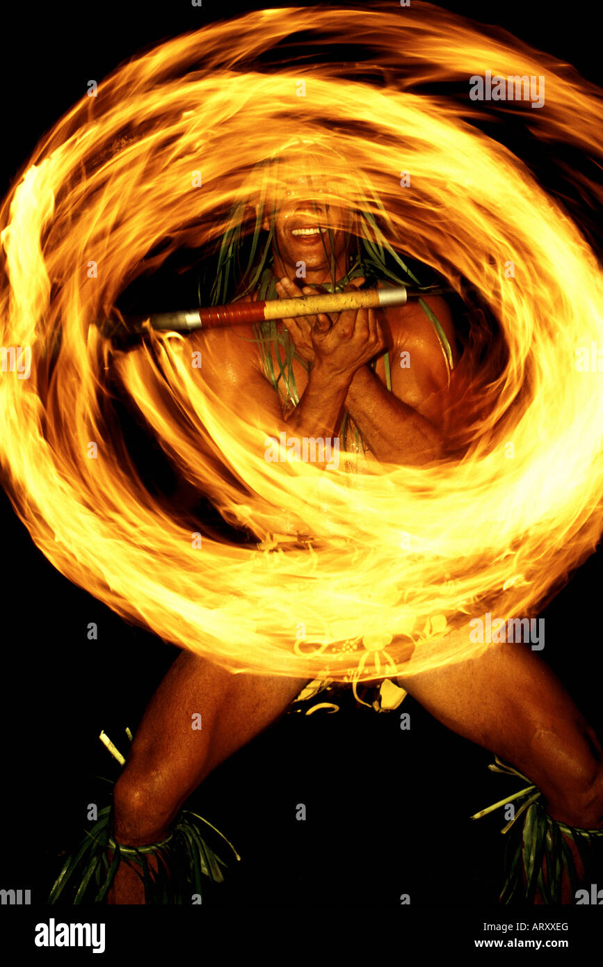 Luau fire dance hi-res stock photography and images - Alamy