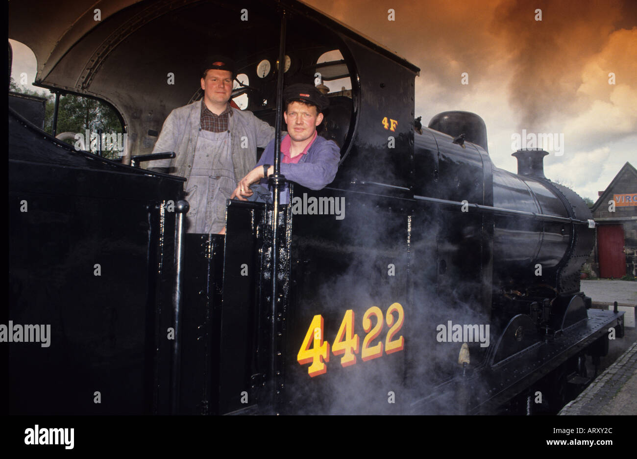 Fireman steam engine hi-res stock photography and images - Alamy