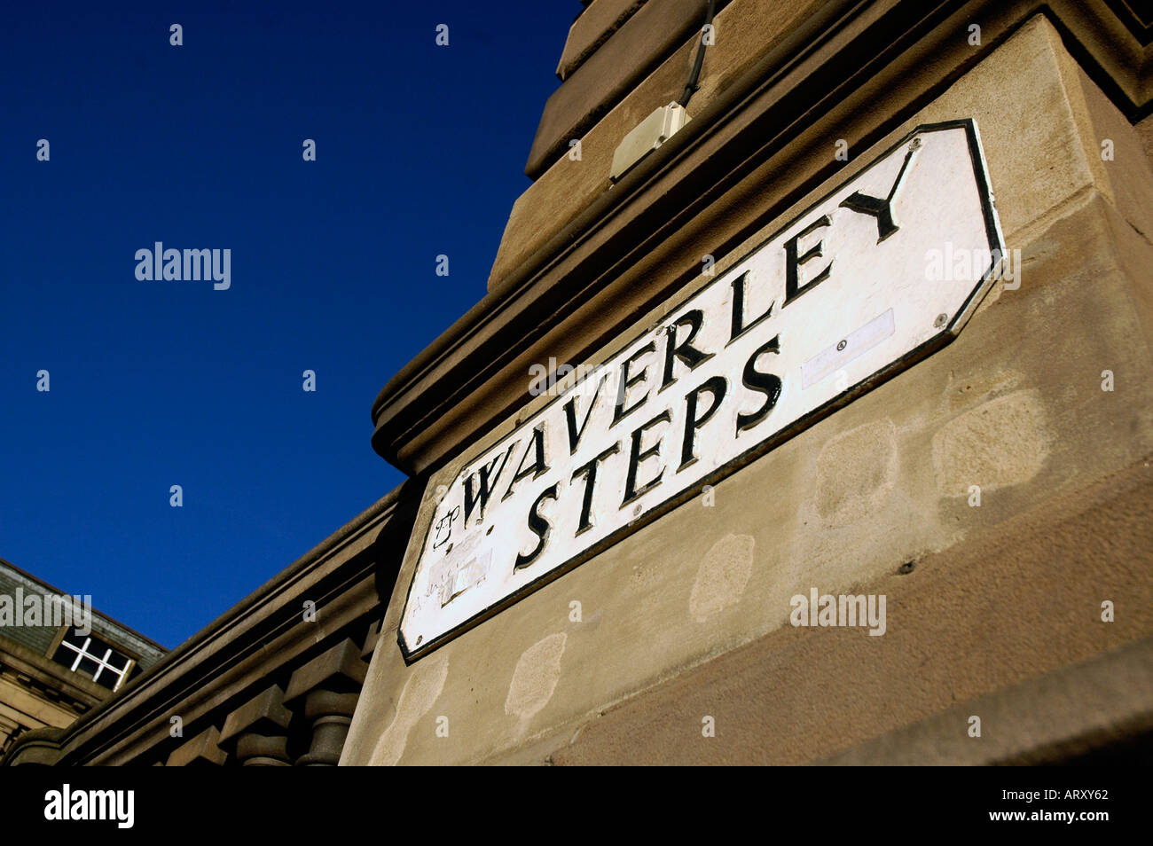 Waverley Steps,Waverley Train Station,Edinburgh,Scotland Stock Photo ...