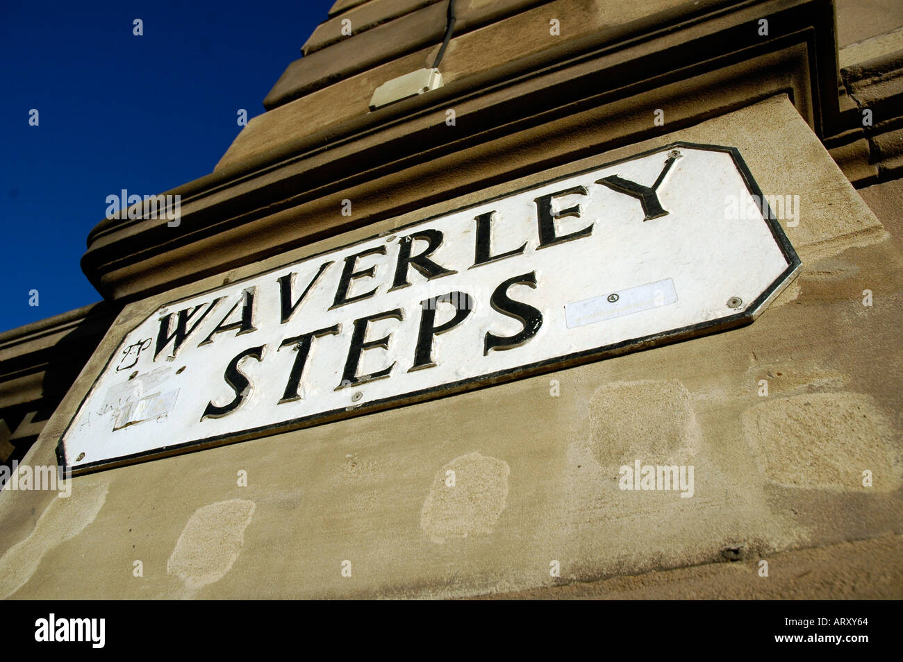 Waverley Steps,Waverley Train Station,Edinburgh,Scotland Stock Photo ...