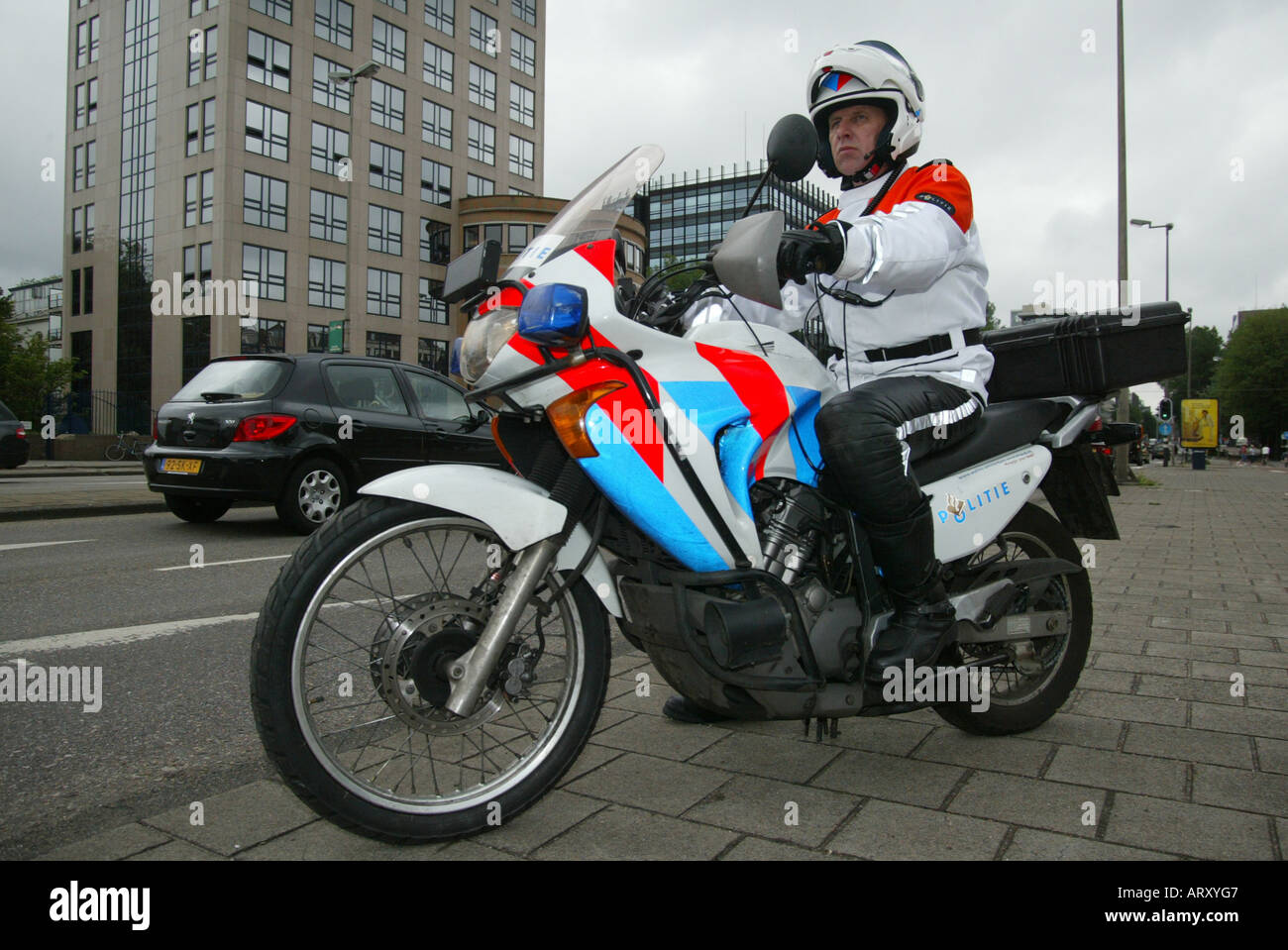Motorcycle Police Side View High Resolution Stock Photography and ...
