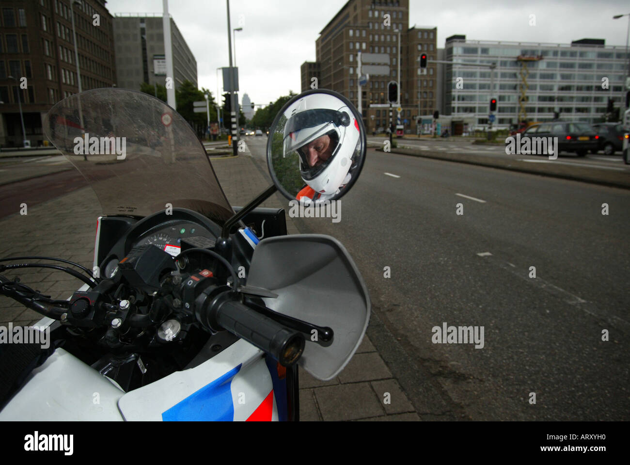 Police helmet reflection policeman hi-res stock photography and images ...
