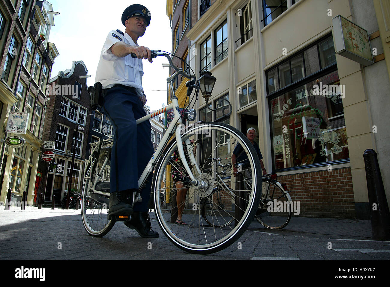 Police dutch holland netherlands bike hi-res stock photography and ...