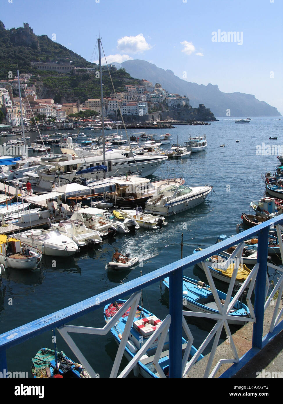 Amalfi harbour, Italy, 2004 Stock Photo - Alamy