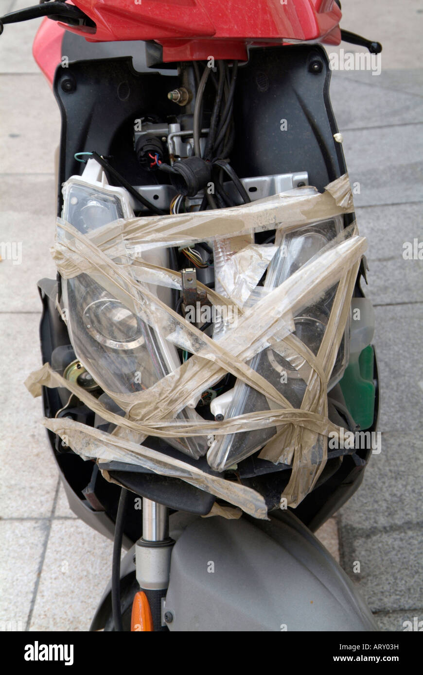 Scooter damage hi-res stock photography and images - Alamy
