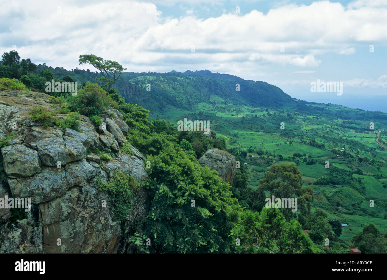 Elgeyo Escarpment, Rift Valley, near Kabarnet, Kenya Stock Photo - Alamy