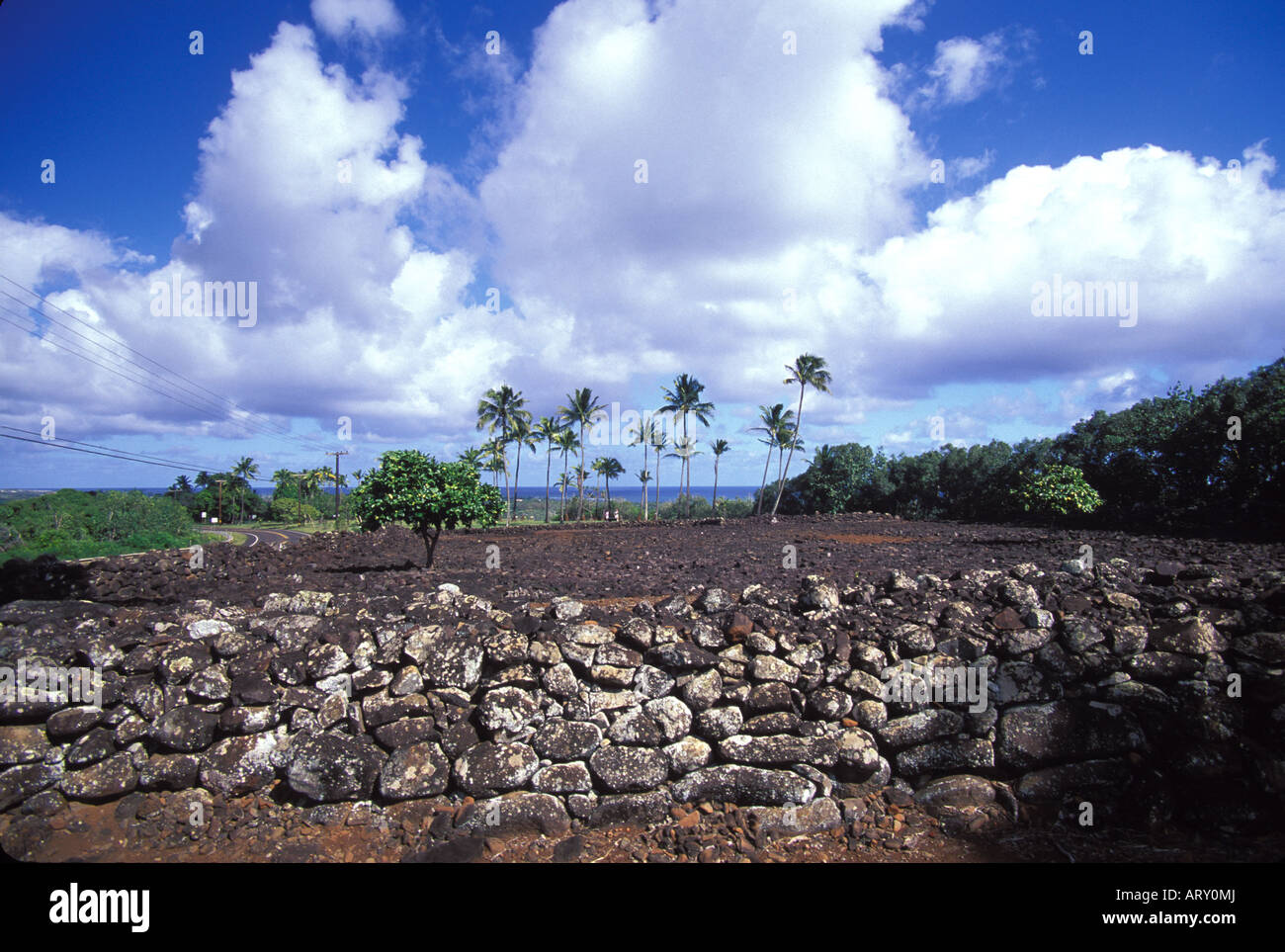 Poliahu heaiu hawaiian temple hi-res stock photography and images - Alamy