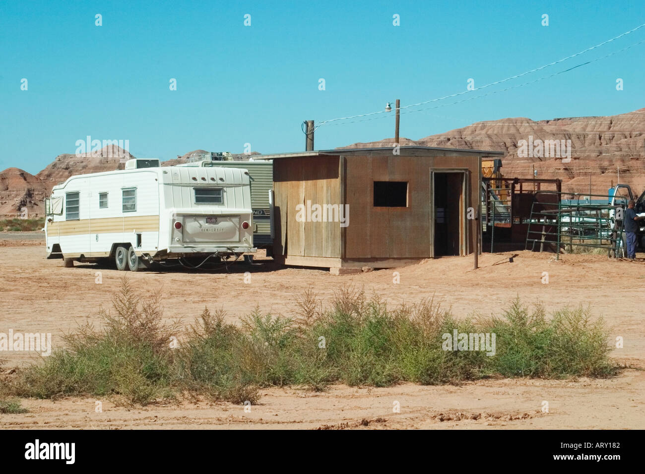Navajo Reservation AZ USA Stock Photo - Alamy