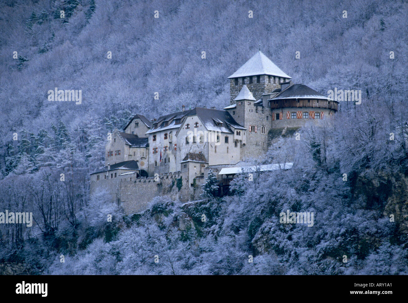 Castle Vaduz Liechtenstein Stock Photo - Alamy