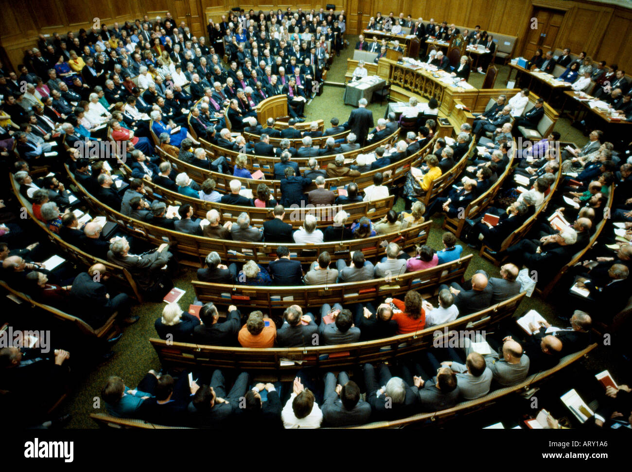 The General Synod of the Anglican Church of England at Church House in ...
