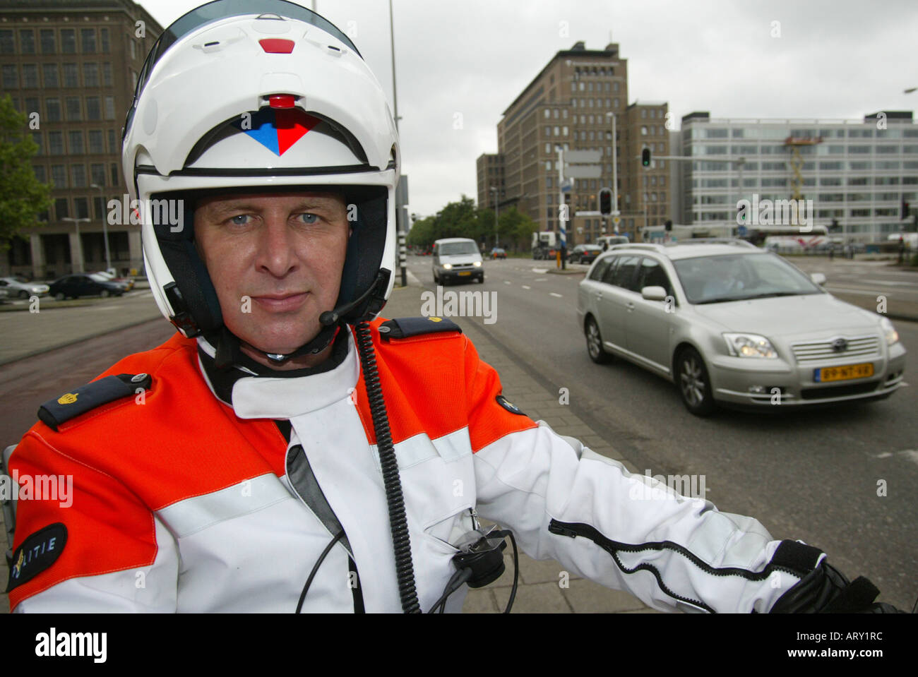 Police motorcycle camera hi-res stock photography and images - Alamy