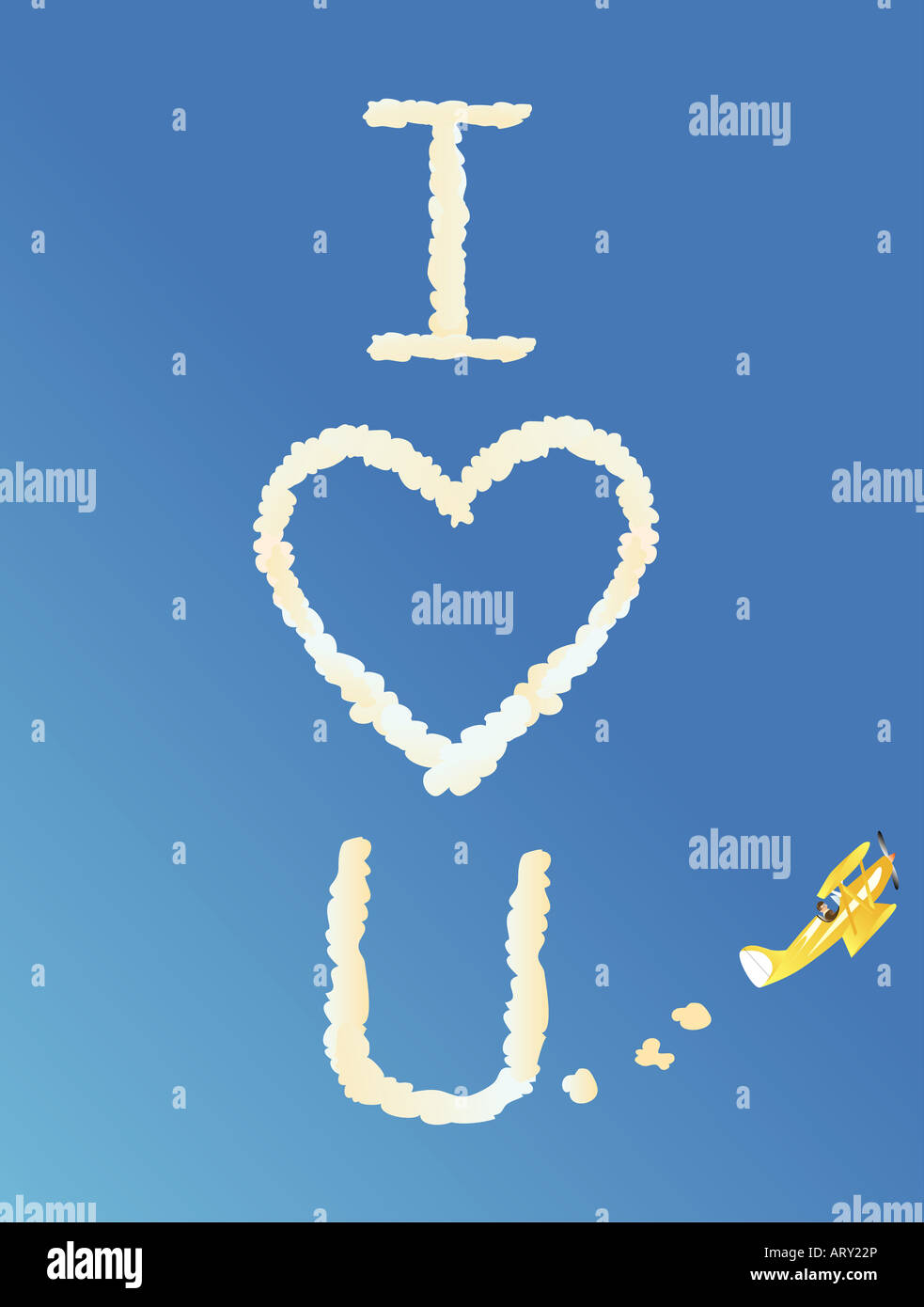 Skywriting hi-res stock photography and images - Alamy