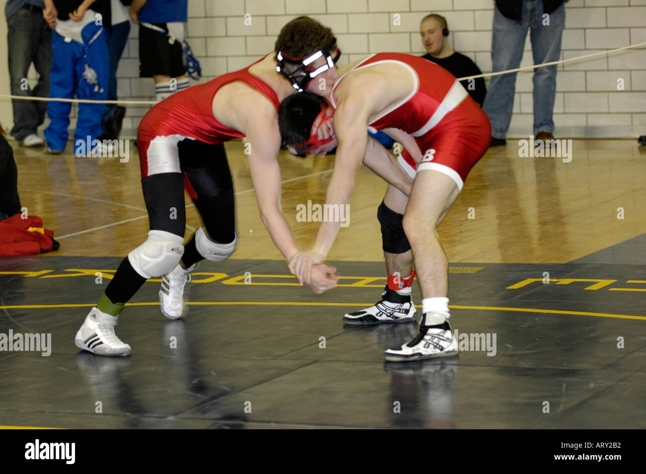 High School Wrestling High Resolution Stock Photography and Images - Alamy