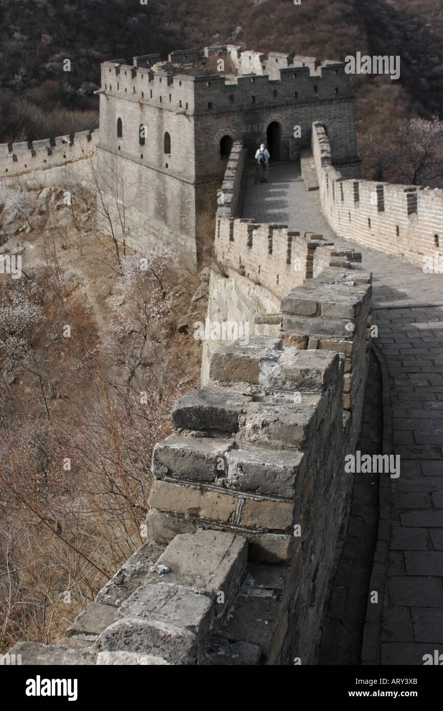 The Great Wall of China Mutianyu Section Stock Photo - Alamy