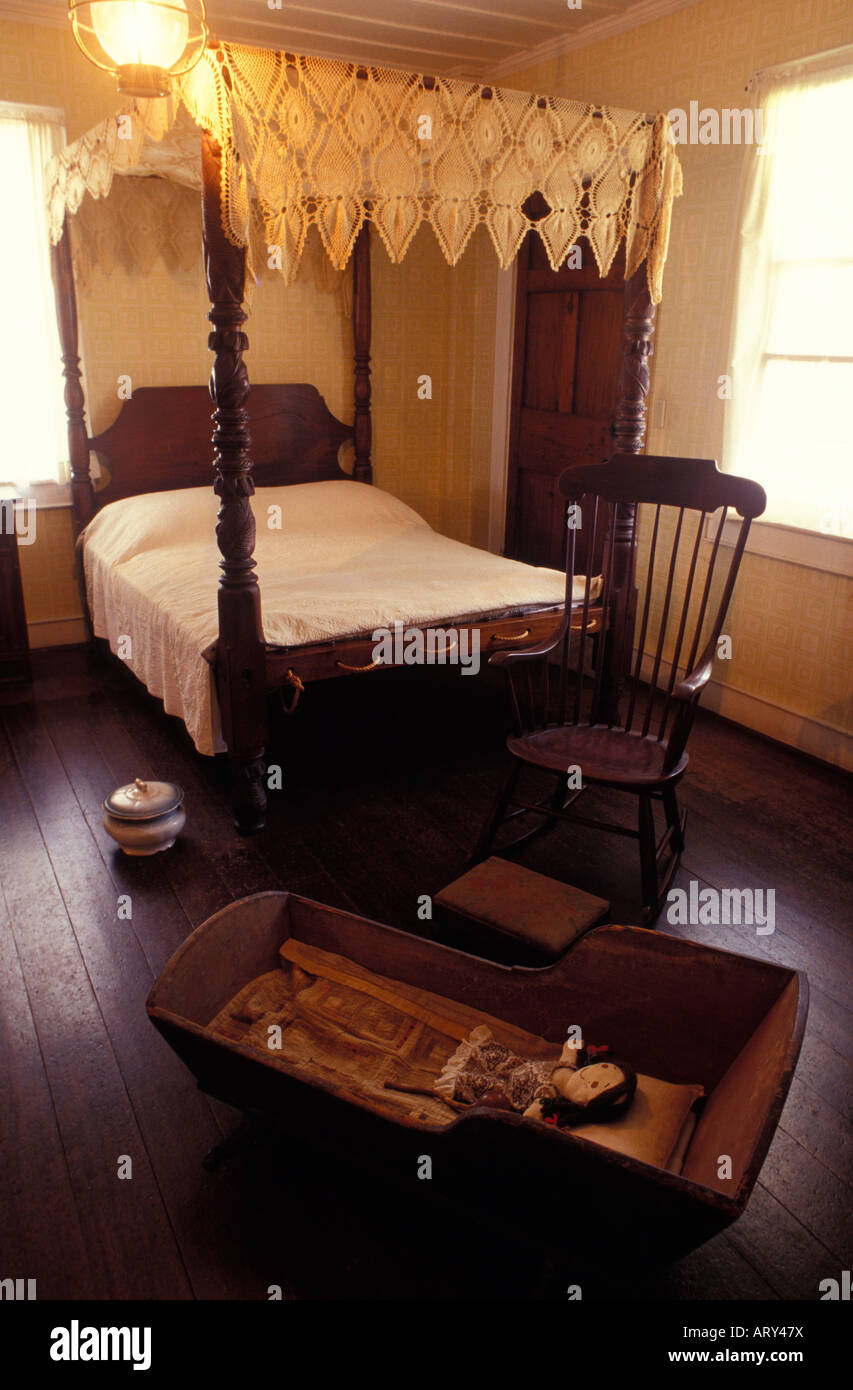 Inside the Lyman Museum, a missionary home from the 1800s located in ...