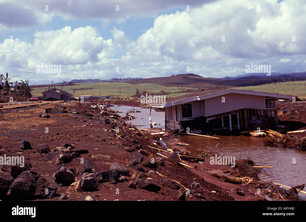 Hurricane iniki kauai hi-res stock photography and images - Alamy