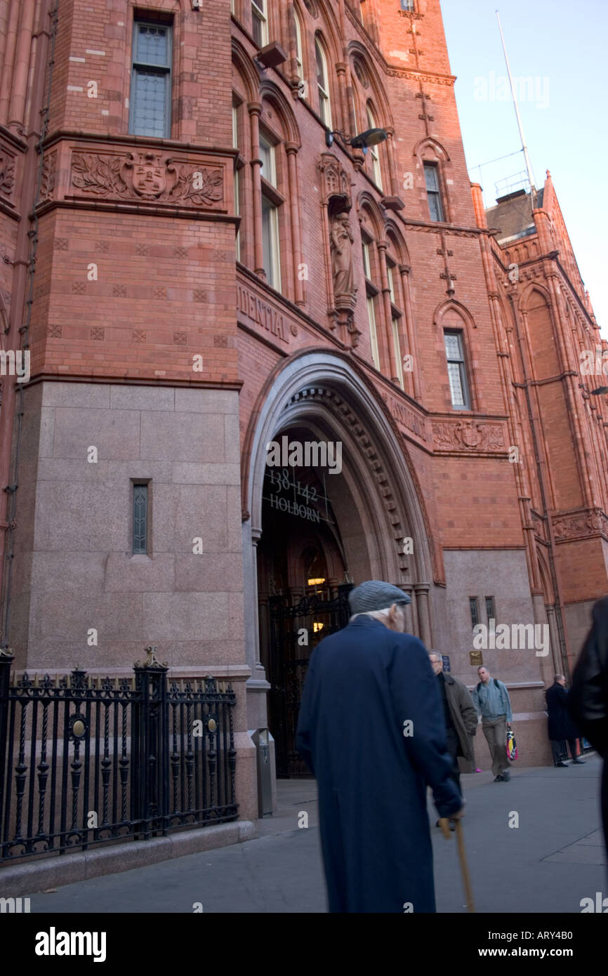 Prudential Assurance Building, Holborn bars headquarters of Prudential ...