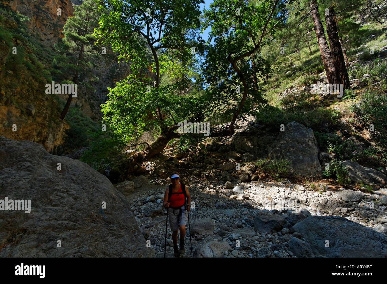 Irini Gorge, West Crete, Greek, Europe Stock Photo - Alamy